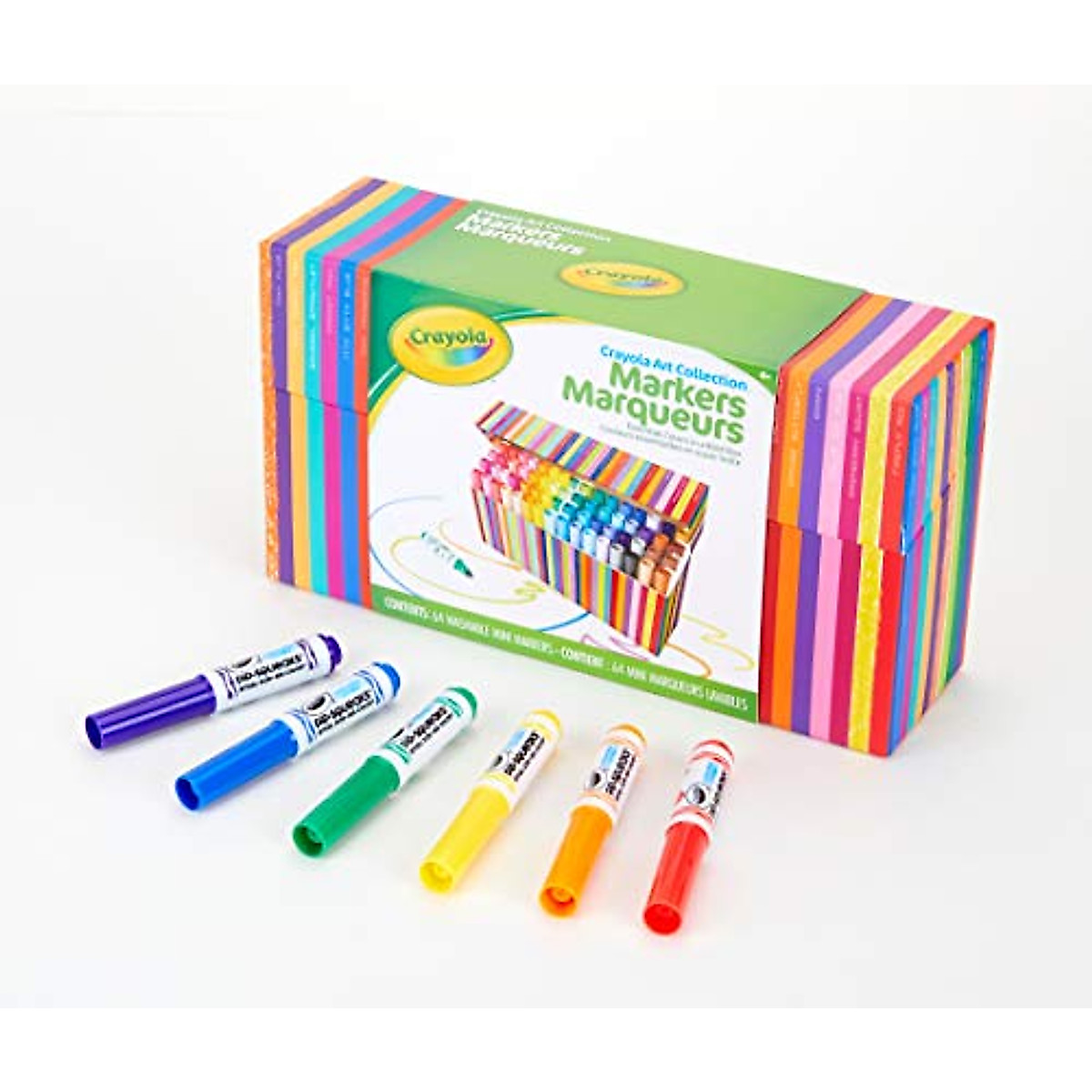 Crayola Pip Squeaks Marker Set, Washable Mini Markers, 64 Count, Easter Gifts for Kids
