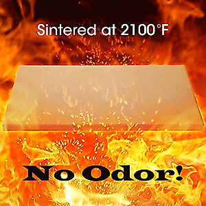 Unicook Large Pizza Stone 20 Inch, Rectangular Baking Stone 20" x 13.5", Heavy Duty Cordierite Bread Stone for Oven Grill, Thermal Shock Resistant, Ideal for Baking Different Sizes of Pizzas or Bread