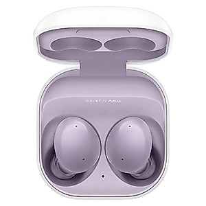 SAMSUNG Galaxy Buds2 True Wireless Earbud Headphones, Lavender - Compact and Light Design, Active Noise Cancellation, Intelligent Clear Call, Well Balanced Sound, ANC Available, Bluetooth v5.2
