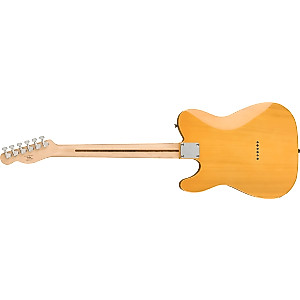 Squier Affinity Series Telecaster Electric Guitar, with 2-Year Warranty, Butterscotch Blonde, Maple Fingerboard