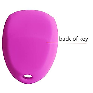 Smart Key Fob Cover Case Protector Keyless Remote Holder for Buick Gmc Chevrolet Cadillac Special