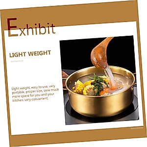 SHOWERORO Kitchen Cooking Pots Stainless Steel Cooking Pot Kitchen Stainless Steel Cookware