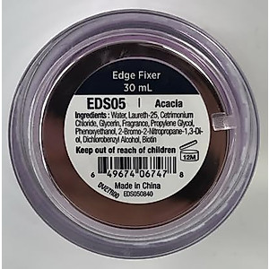 Red by Kiss Edge Fixer 24 Hour Maximum Hold Edge Wax No Flaking Biotin B7 Infused Hair Gel 1.01 fl.oz
