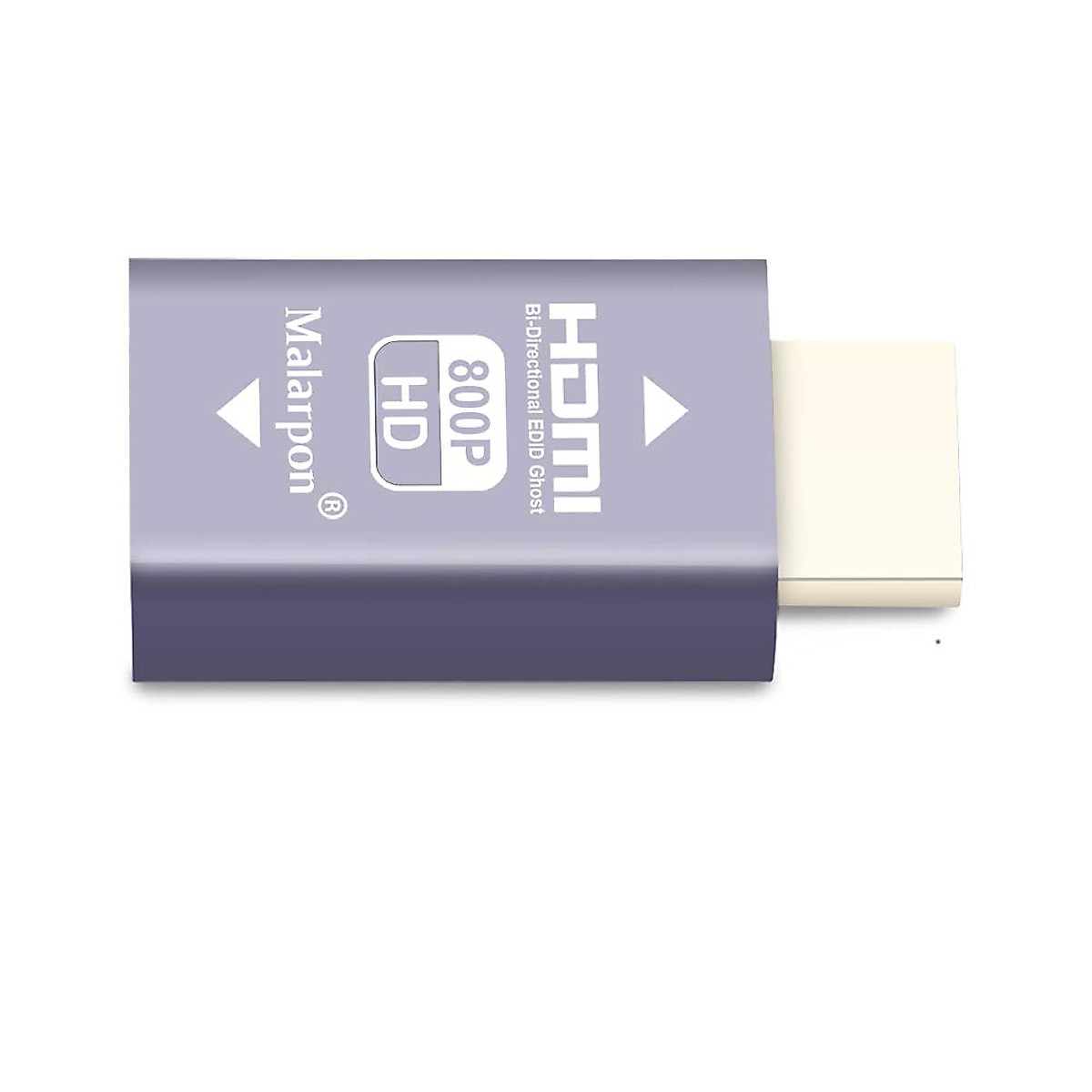 Malarpon Hdmi Edid Emulator Passthrough 3rd Generrtion Aluminum fit Headlesskeep The EDID of The Monitor Active Switches and Extenders 1280x800@59Hz 3P