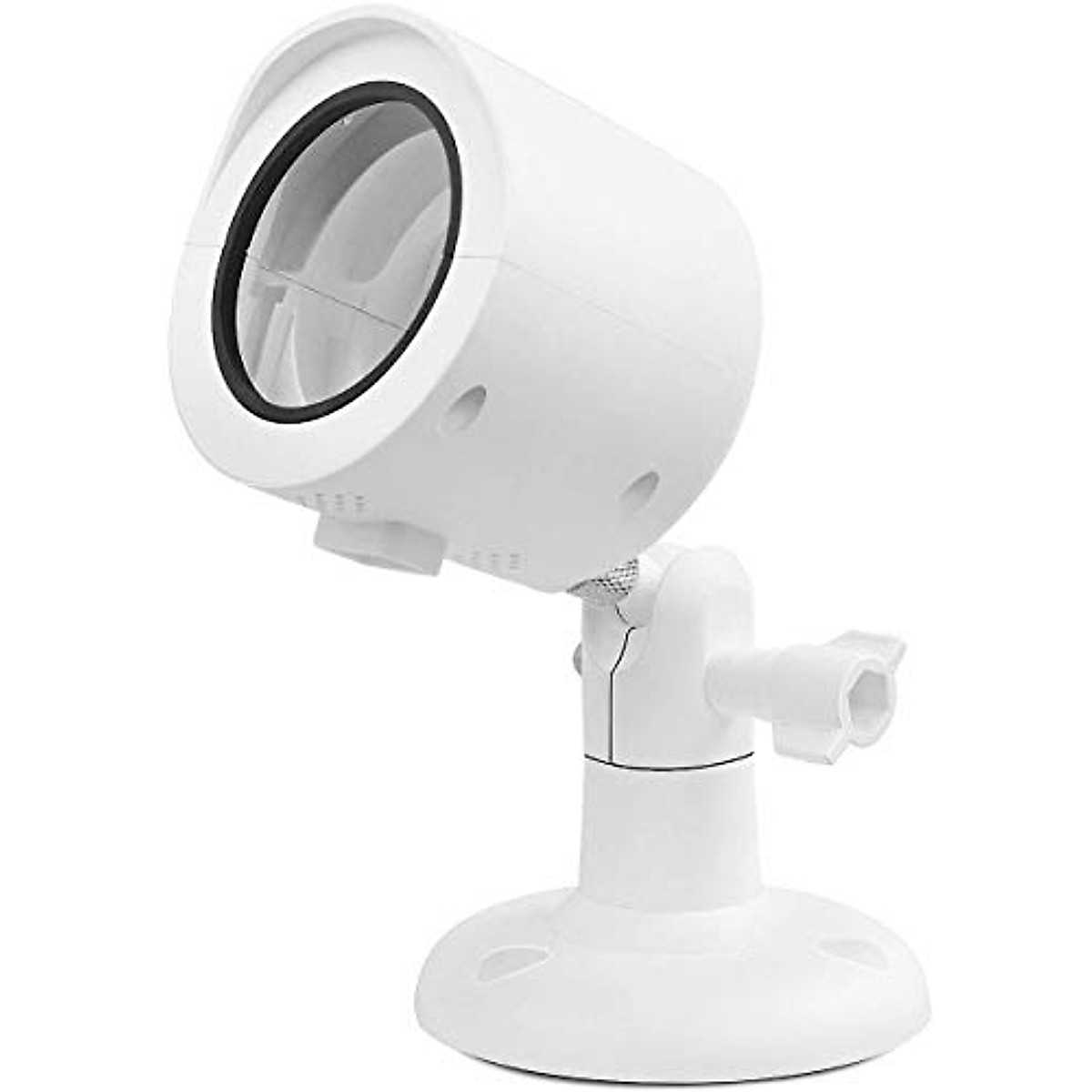 Wall Mount + Weatherproof Case for YI Home Camera - by Koroao - Indoor/Outdoor Security Bracket More Stable and Flexible (1-Pack, White)