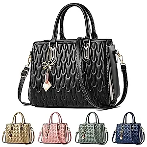 Womens Satchel Bags in Leather Tote Bag Hobo Tote Bag Fashionable Handbags Shoulder Bag Purse Messenger Bag Leather Handbag