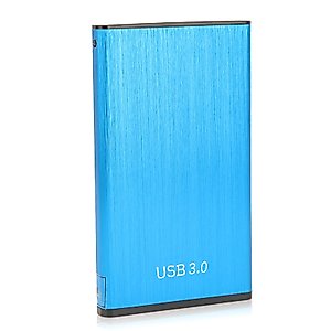 USB3.0 High-Speed Mobile Hard Drive,YD0018 2.5inch 80G-2TB Mechanical Mobile Hard Drive,50-130M/S USB3.0 Ultra Slim Portable External Hard Drive,Compatible for OS X/XP/Win7/ Win8/Win10/Linux(1TB)