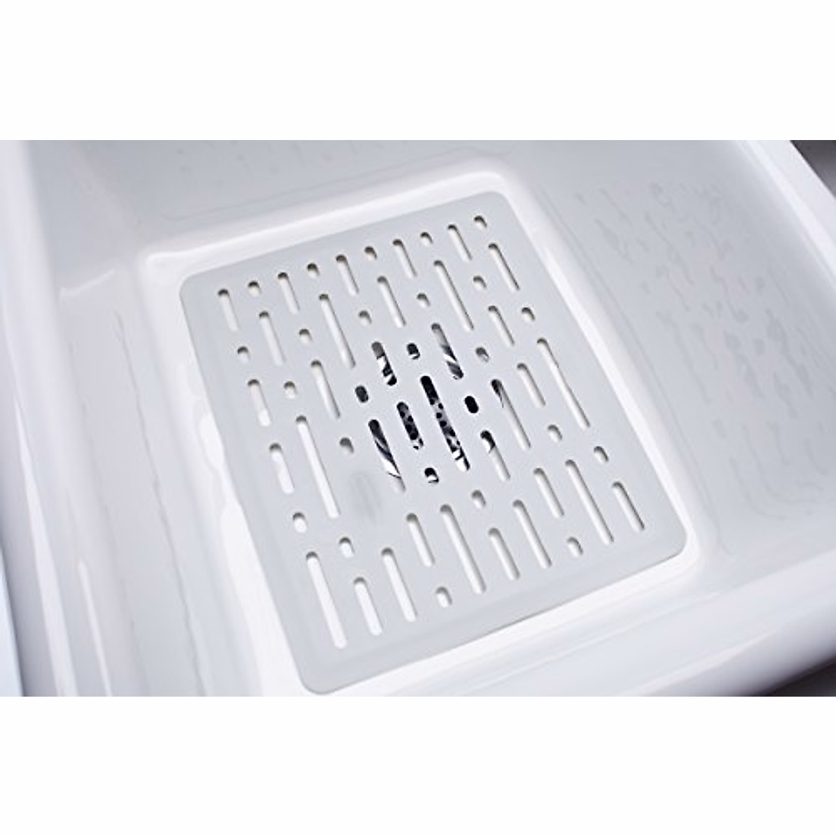 Rubbermaid Evolution Sink Mat, Small, White