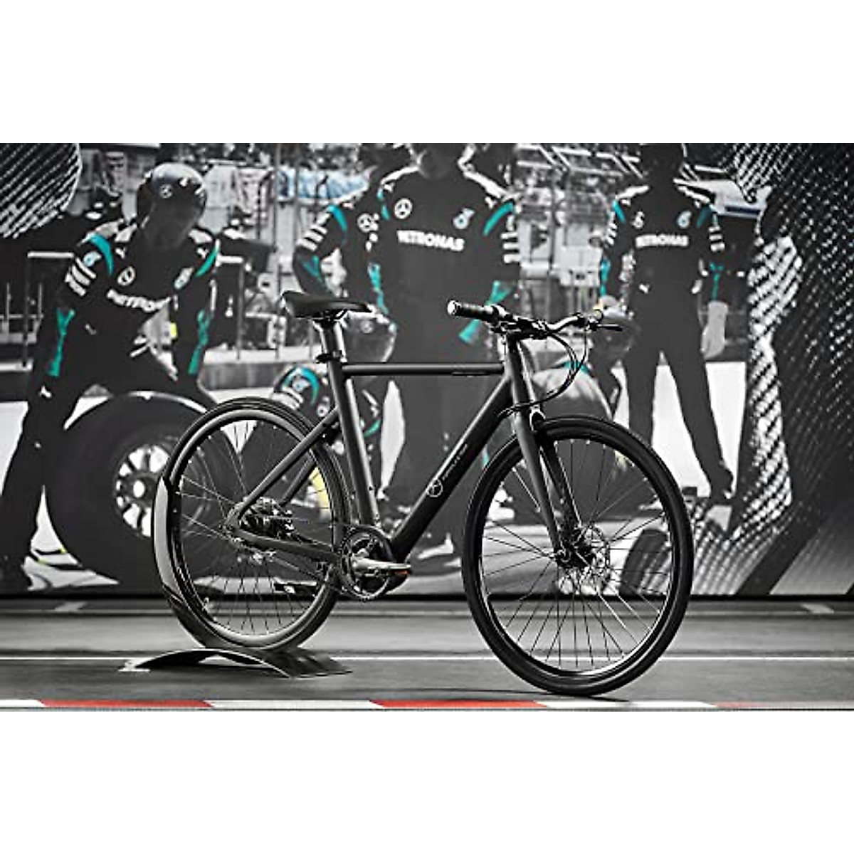 n+ Bikes Mercedes-Benz EQ Formula E Team eBike, Team eBike, Matte Black (Large)