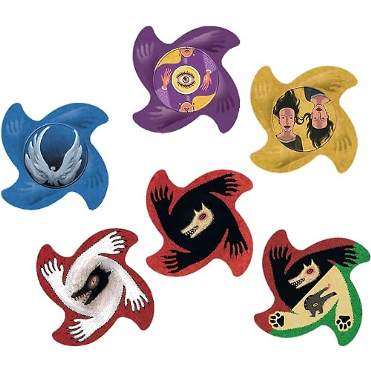 Zygomatic Best of The Werewolves of Miller's Hollow Party Game Box Set - Ultimate Character Collection! Bluffing & Deduction Game for Kids and Adults, Ages 10+, 8-28 Players, 30 Min Playtime, Made