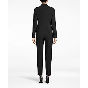 Anne Klein Women's Two Button Blazer, Anne Black, 14