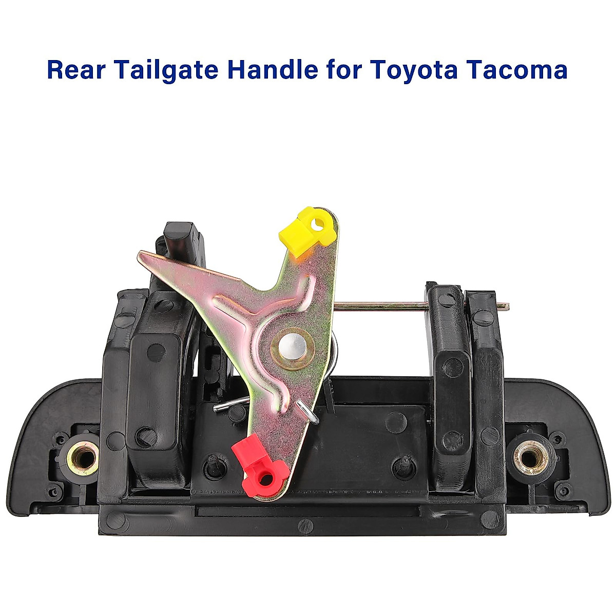 Premium Tailgate Handle Liftgate Latch Handle Compatible with Toyota Tacoma 1995-2004 Pickup,Replace# TO1915102, 6909035010, 69090-35010,Textured Black