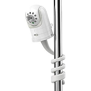 Aobelieve Flexible Mount for Infant Optics DXR-8 and DXR-8 Pro Baby Monitor,720p, White