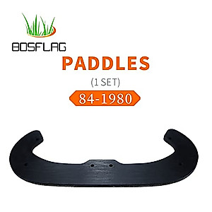 BOSFLAG 84-1980 Snow Blower Paddles Replaces Toro 84-1980, 75-9090, 80-0660 for Toro 38182 Paddles, Toro 38172 Paddles, 38183, 38173, 38170, 38171, 38175, 38176, 38177, 38178 CCR Powerlite Snowblowers