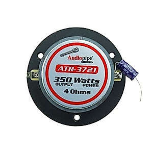 (2 Pair) Audiopipe ATR-3721 350W Max 4 Ohm Titanium Super Bullet Tweeters