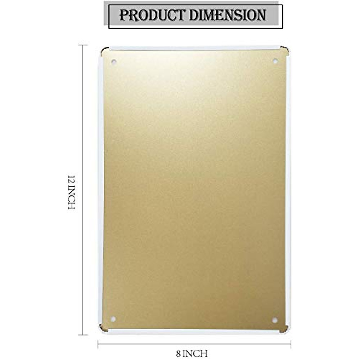 Pozino Metal Sign Once Upon A TIME There was A Girl WHO Really Loved Foxes Sign Wall Decor Gift