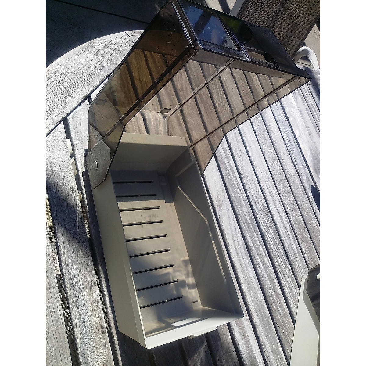 Longform: Vintage 1980s Floppy Disk 5 1/4 5.25 Storage Case Data-Case Hinged Plastic Holder