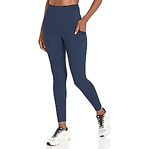 Danskin Women's Pacesetter 7/8 Legging, Neo Navy, Medium