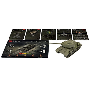 Gale Force Nine World of Tanks: Soviet T-34/85 - Wave 7 Medium Tank Expansion, Miniatures Game (WOT37)