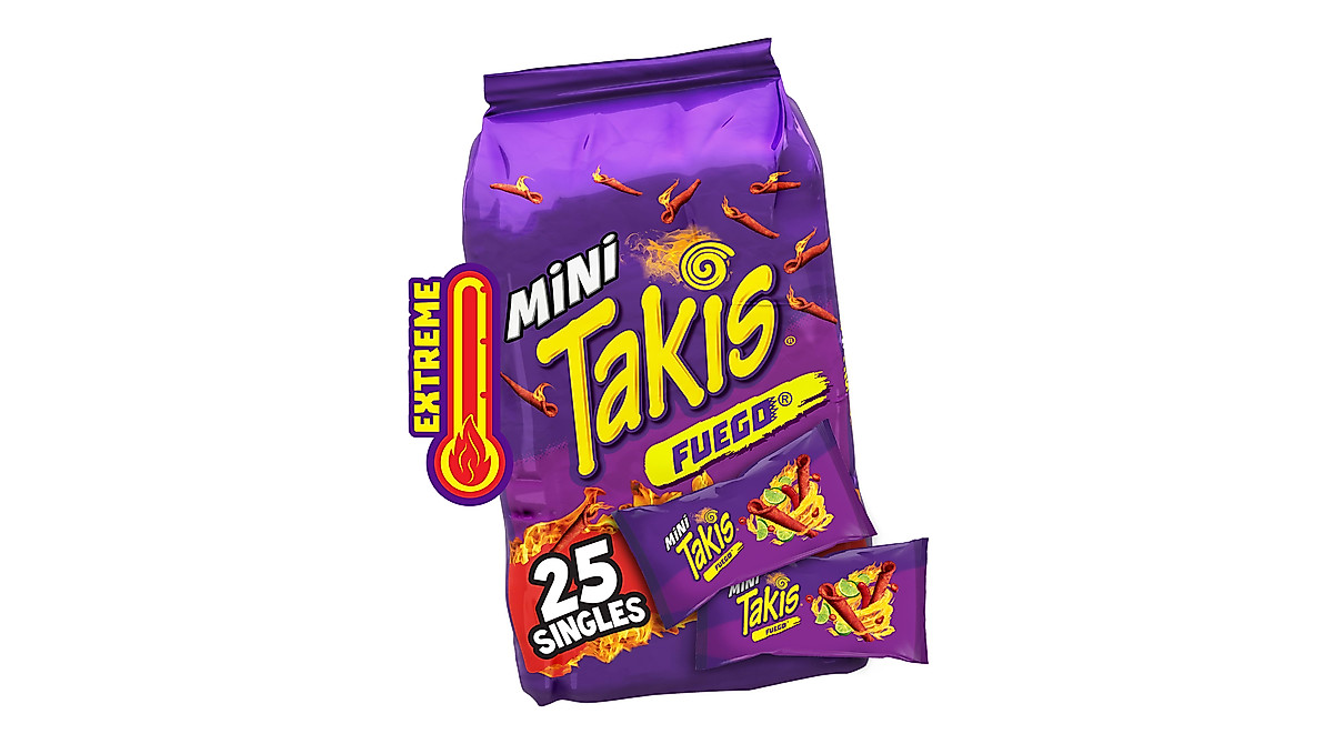 Takis Fuego Mini: Spicy Rolled Tortilla Chips Multipack