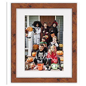 10x13 Mat Bevel Cut for 8x10 Photos - Acid Free White Precut Matboard with Backing Board and Crystal Clear, Self Seal Photo Mat Bag - for Pictures, Photos, Framing - 4-ply Thickness