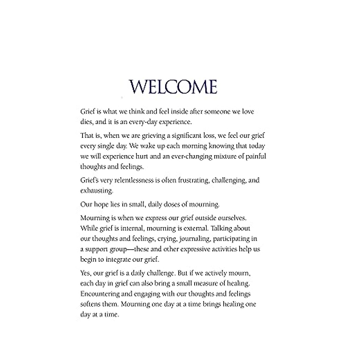 Grief One Day at a Time: 365 Meditations to Help You Heal After Loss