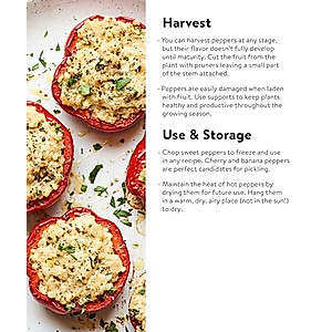 Burpee Carnival Mix Sweet Pepper Seeds 100 seeds