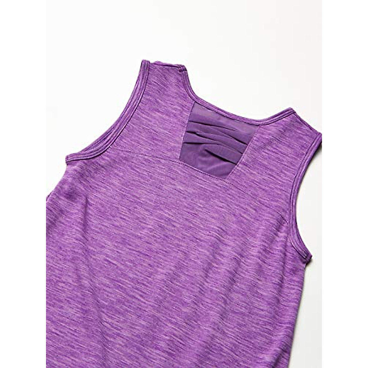 C9 Champion girls Performance Tank Yoga Shirt, Purple Shell Heather, Large US