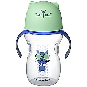 Tommee Tippee Natural Transition Soft Spout Sippy Cup, Boy – 12+ Months, 2pk