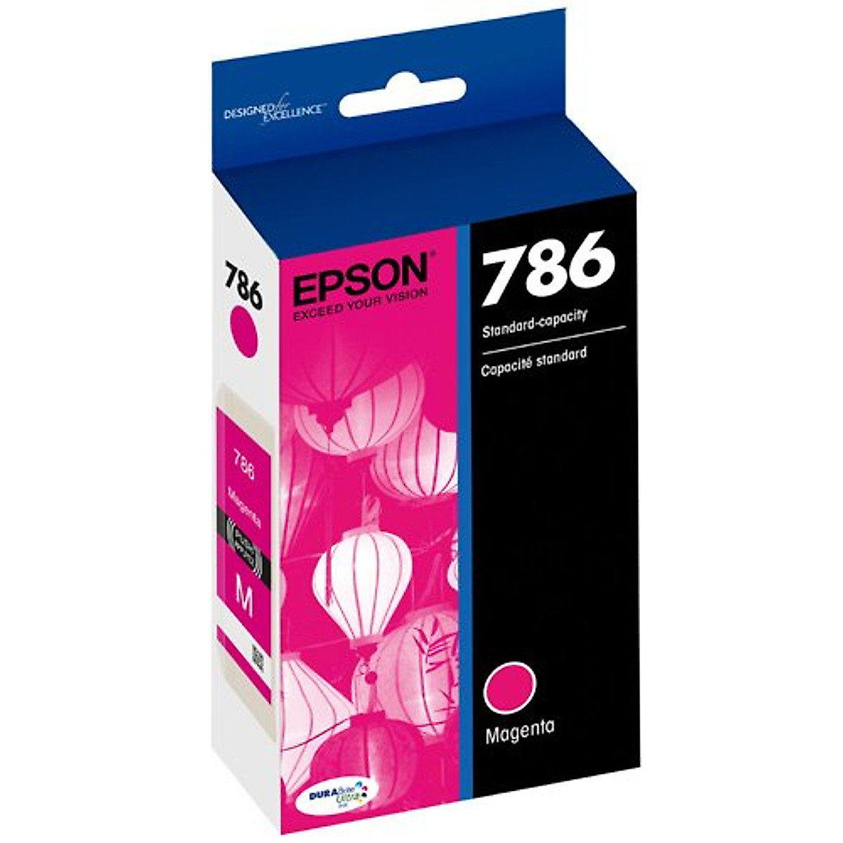 EPSON T786 DURABrite Ultra -Ink Standard Capacity Magenta -Cartridge (T786320) for Select Epson Workforce Printers