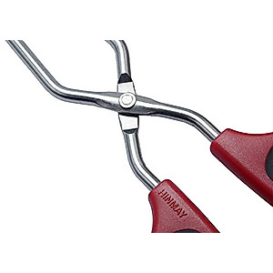 HINMAY Extra Long Scissor Tongs 16-Inch Stainless Steel Barbecue Grilling Tongs