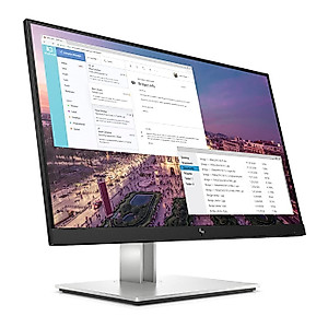 HP E23 G4 23" Business Full HD Monitor - 1920 x 1080 Full HD Display @ 60Hz - IPS (in Plane Switching) Technology - 5ms Response Time - 3-Sided Micro-Edge Bezel - Edge-lit (Renewed)