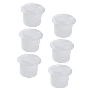 HEMOTON 3sets Ice Cube Trays for Cocktails Ice Cube Maker Tray Large Convenient Ice Cube Molds Freezer Ice Trays Reusable Ice Cube Moulds 6pcs*3