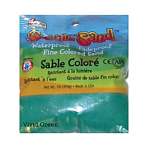 ACTIVA Scenic Sand, 1-Pound, Vivid Green
