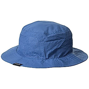 HUK Men's Standard Performace Bucket Fishing Hat UPF 30+ Sun Protection, Titanium Blue, One Size