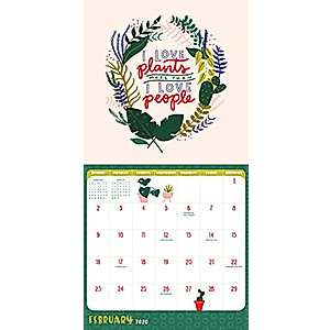 Crazy Plant Lady Mini Wall Calendar 2020
