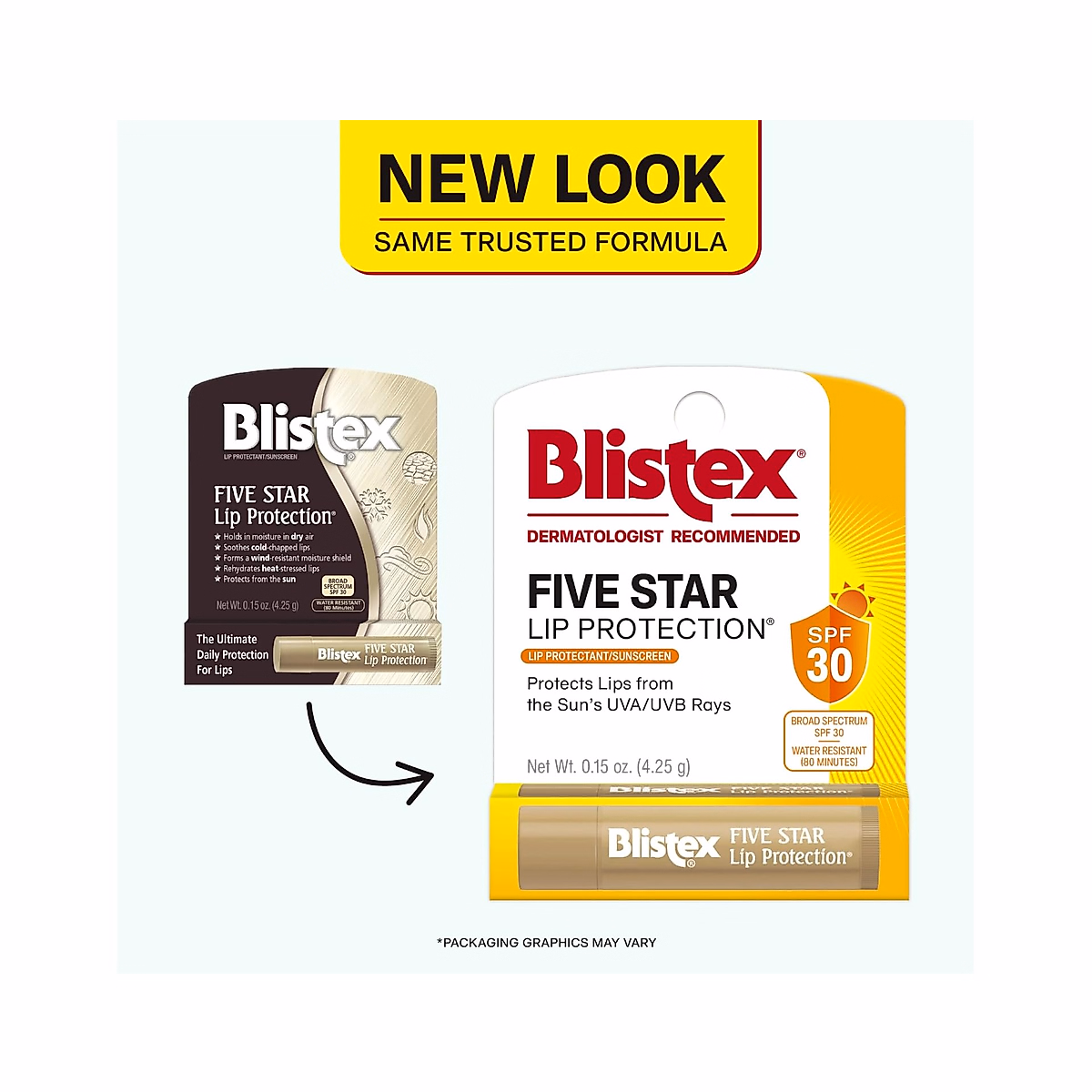 Blistex 5 Star Lip Protct Size .15oz, 3 pack