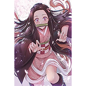 30x45cm(12 x 18 in)-Demon Slayer Kamado Nezuko-Anime Poster