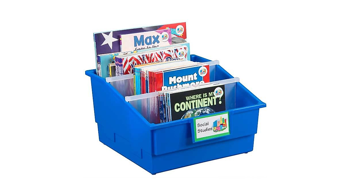 Organize Your Classroom with 4-Pack Book Bins