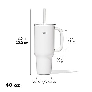 OXO Strive XL Tumbler with Handle – 40 oz. – Quartz