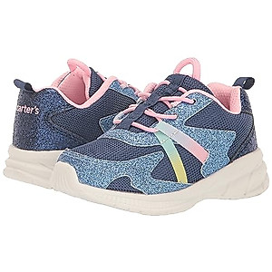 Carter's Kids Angelo Sneaker, Blue, 7 US Unisex Toddler