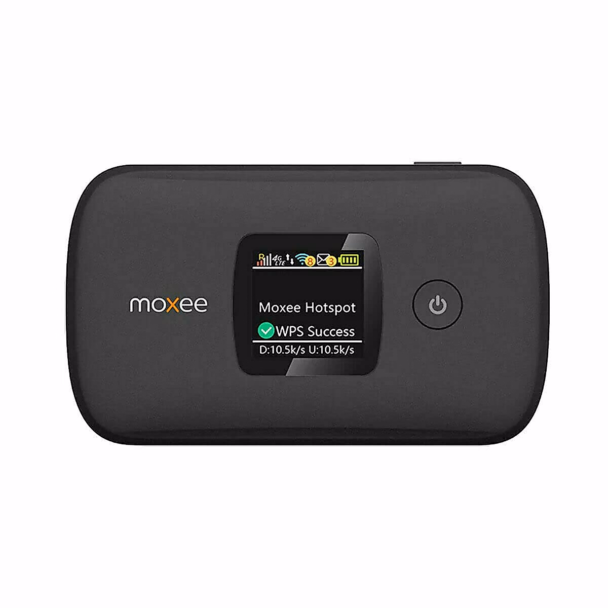AT&T Prepaid MOXEE K779 4G LTE Mobile Hotspot - Black - 256MB 1200 Mbps - 4G LTE (Renewed)