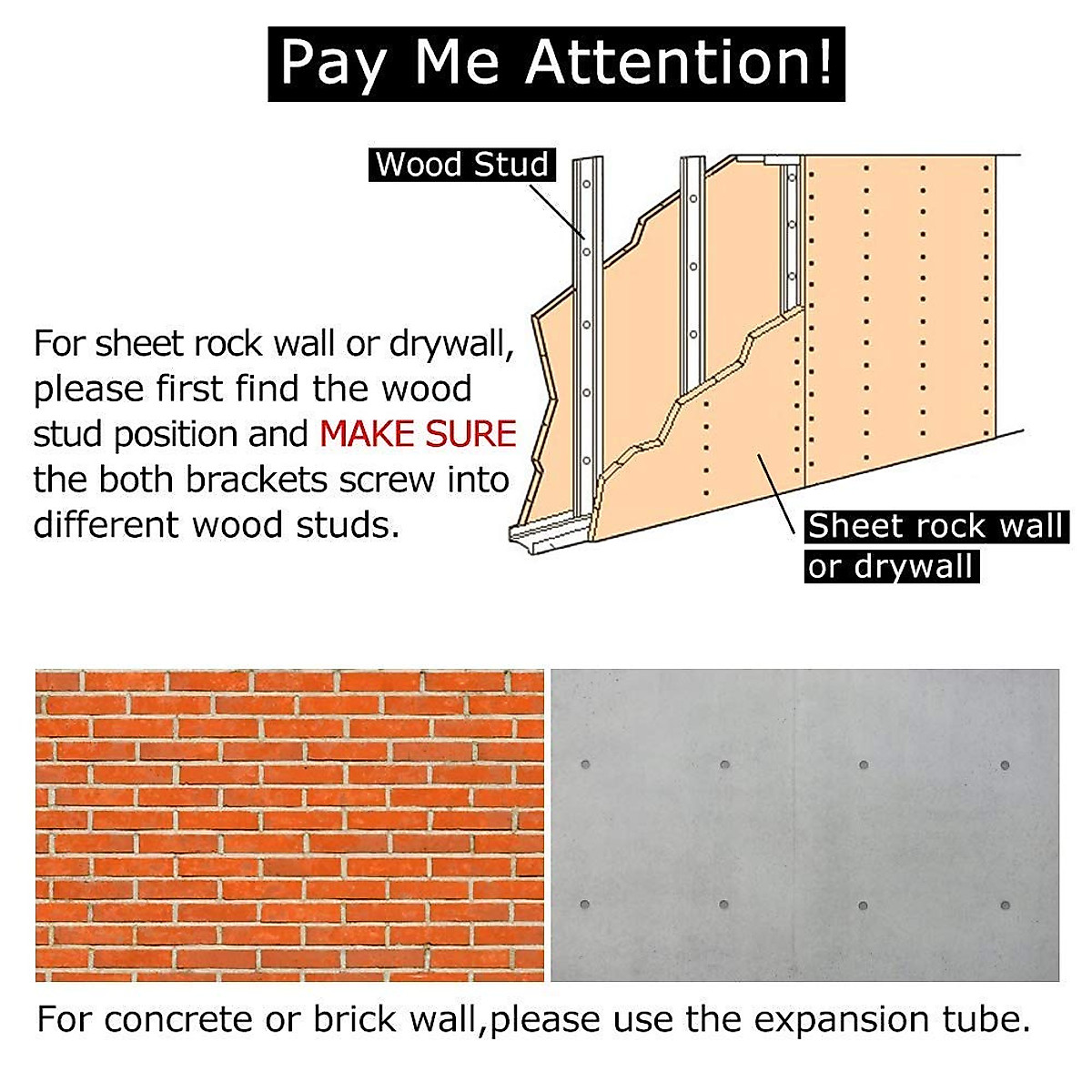 Need Wall Mounted Desk - Heavy Duty Folding Work Table Length 36" Width 20"/Small Space Hanging Desk Perfect Addition to Home/Office/Kitchen & Dining Room AC15CB(9050)