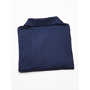 The Children's Place boys Uniform Soft Jersey Polo Shirt, Nautico, 7 8 US