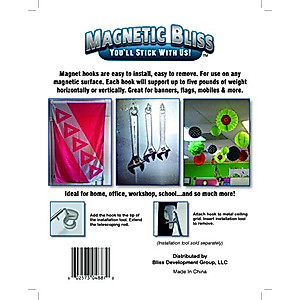 Magnetic Magnet Ceiling Hooks