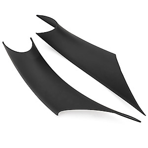 Xiaoyudou Left & Right Interior Door Pull Handle Covers Repalcement for 2012-2018 BMW 320,328,330,335,M3,2014-2017 BMW 428,435,M4(Black)