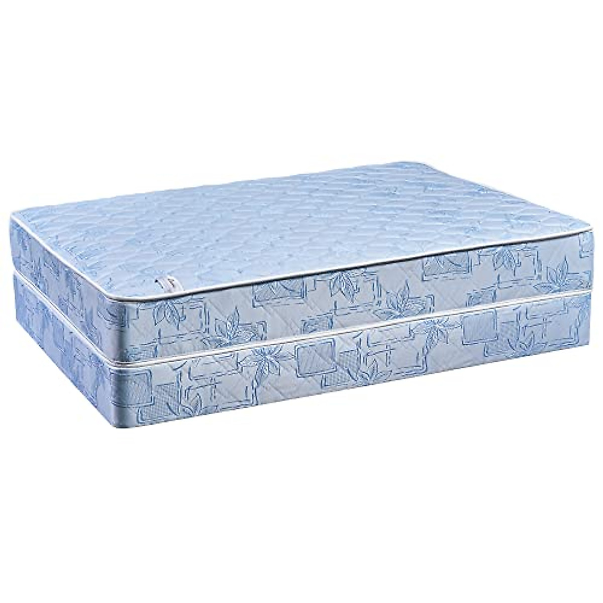 9-Inch Medium Firm Tight top Innerspring Fully Assembled Double Sided Mattress and Box Spring/Foundation, Good for The Back