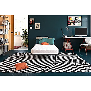 Signature Sleep 6” Coil Mattress made with CertiPUR-US® certified foam , Twin,White