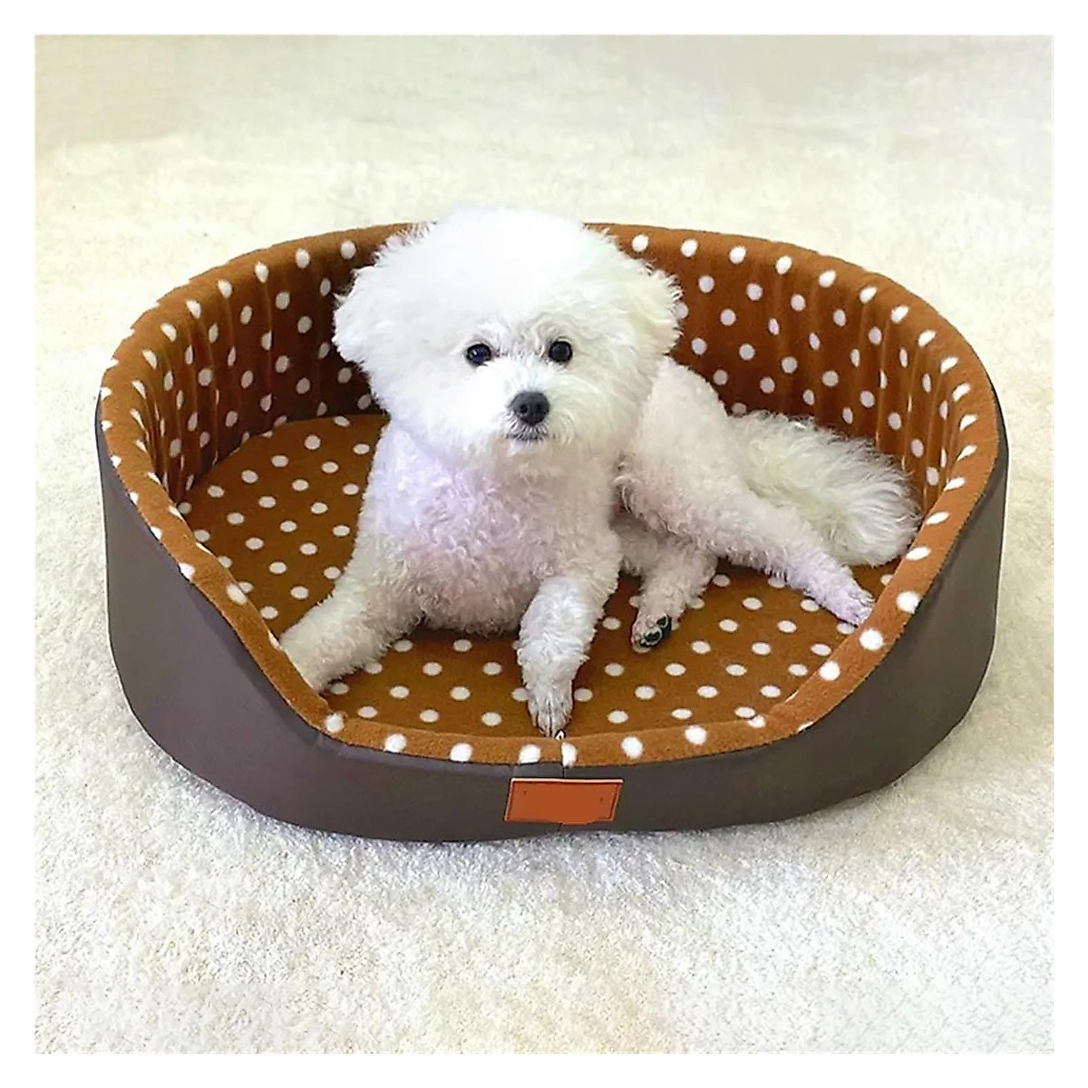 ITOMEN Pet Bed Dog Bed Mat Suit Soft Sofa Kennel Puppy Breathable Durable Blanket Cushion Small Medium Comfort (Color : Mat, Size : S 38x29x13cm)