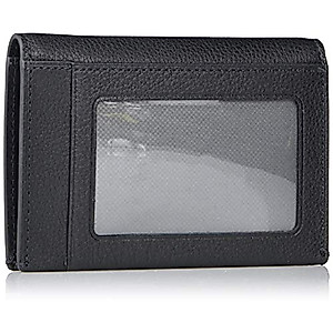TUMI - Nassau Multi Window Card Case Wallet for Men - Black Texture